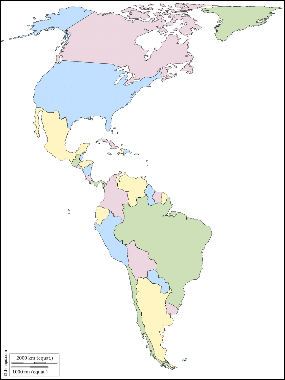 Cartograf.fr : Carte Amérique : page 2