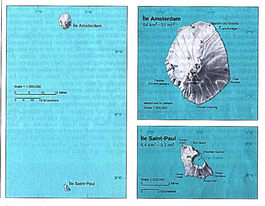 Carte Terres Australes et Antarctiques Françaises : page 2