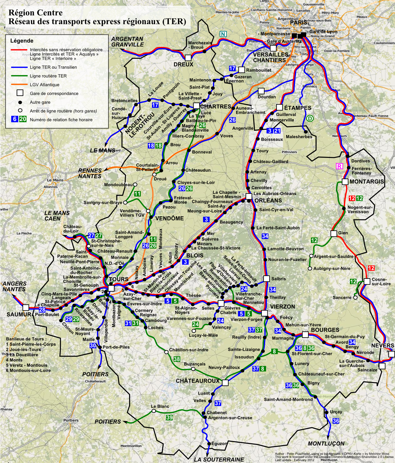 Cartograf.fr : Les régions de France : Le Centre : page 2